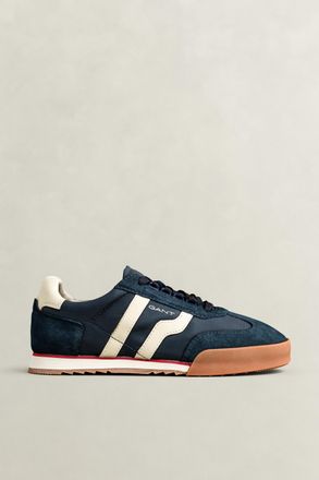 GANT Herren Baylle Sneaker aus Veloursleder (40) MARINE