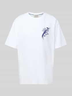 Scotch & Soda Oversized T-Shirt mit Logo-Stitching