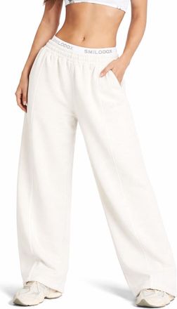 Smilodox Jogginghose Damen Siara, Bequeme & stylische Freizeithose mit elastischem Bund und Seitentaschen, Trainingshose mit verstellbarem Beinabschluss im Ove