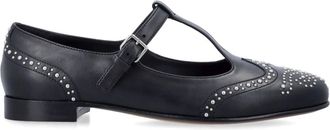 Churchs Femme, Chaussures, Noir, Taille: 39 EU Opal Met Ballerines Mary Jane