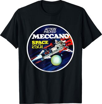 Meccano Space 2501 Modell Raumfahrzeug Retro T-Shirt