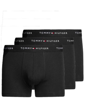 Tommy Hilfiger 3er Pack Boxer-Trunks mit Label-Bund in