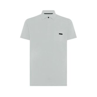 Roberto Ricci Design Wei&szlig;es Stretch-Jersey Polo Revo - - Tops - Herren - Wei&szlig; - L