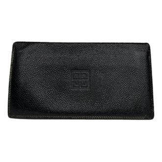 Givenchy Pre-owned Leder-Portemonnaie - - Pre-owned - Herren - Schwarzk - ONE SIZE