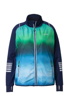 Ulla Popken Sweatjacke 2-in-1-Funktionsjacke Powerstretch