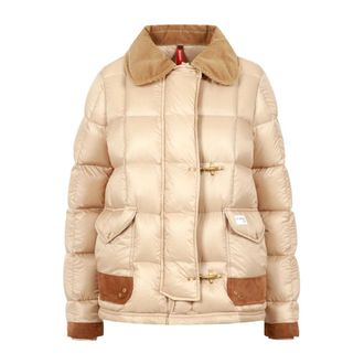 Fay Nylonjacke mit Kragen - - Jackets - Damen - Beige - XS