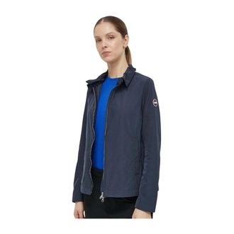 Colmar Ungef&uuml;tterte Taftjacke - - Sport - Damen - Blau - L