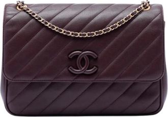 Chanel Sac bandouli&egrave;re matelass&eacute; Pre-owned - Femme - Pre-owned - Rouge - Taille: ONE Size