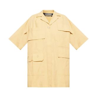 Jacquemus Damen, Blusen & Hemden, Gelb, SGr&ouml;&szlig;e