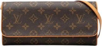Louis Vuitton Pre-owned Pochette Twin GM - Femme - Pre-owned - Brun - Taille: ONE Size