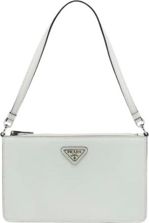 Prada Sac bandouli&egrave;re vintage Pre-owned - Femme - Pre-owned - Blanc - Taille: ONE Size