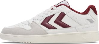 Hummel Unisex ST. Power Play PL Sneaker, White/Windsor Wine, 42 EU