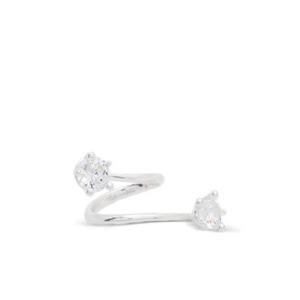 Panconesi Femme, Accessoires, Gris, Taille: S Bague Spirale Ouverte