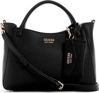 Guess Brenton Girlfriend Satchel S Black