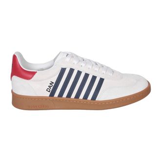 Dsquared2 Homme, Chaussures, Blanc, Taille: 42 EU Boxer Baskets