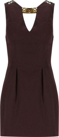 Elisabetta Franchi ROBE BIJOU MARRONE ELISABETTA FRANCHI