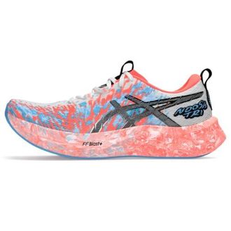 Asics Asics Chaussures de Course Noosa TRI 16 pour Homme, Blanc/Rouge, 46 EU