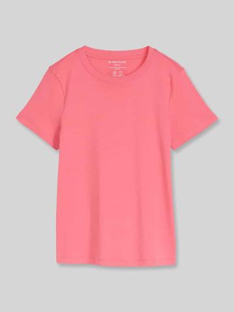 Tom Tailor Regular Fit T-Shirt aus reiner Baumwolle
