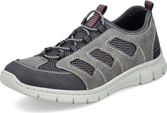 Rieker Herren Low-Top Sneaker B7762, Männer Halbschuhe,schnürer,straßenschuhe,Strassenschuhe,Sportschuhe,Freizeitschuhe,Weiss (45),45 EU / 10.5 UK