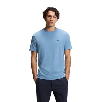 HUGO BOSS Tchup T-Shirt f&uuml;r Herren, &Uuml;bergro&szlig; (Hellblau)