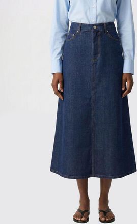 Ami Jupe AMI PARIS Femme couleur Bleu