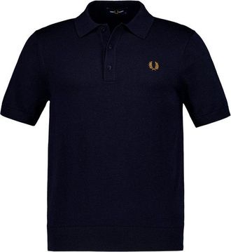Fred Perry Herren Polo-Shirt blau