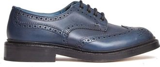 Trickers Homme, Chaussures, Bleu, Taille: 44 1/2 EU Bourton Country Shoe