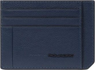 Piquadro Homme, Accessoires, Bleu, Taille: ONE Size Pp2762W137R Porte-cartes de cr&eacute;dit fin