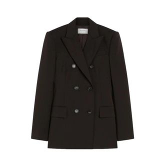 Sportmax Stretch-Woll-Blazer Adamo in Schwarz - - Jackets - Damen - Schwarzk - M