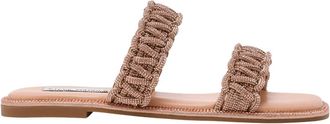Steve Madden Femme, Chaussures, Rose, Taille: 37 EU Double Braid Slider