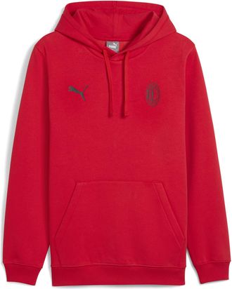 Puma Hoodie FtblEssentials AC Milan Homme, Accessoires, Rouge, XS