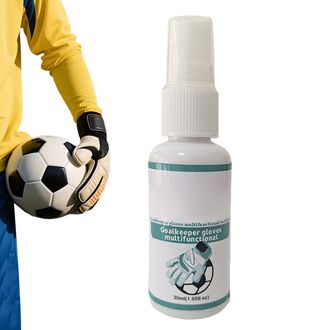 Generico Sprühkleber für Fußballhandschuhe, Klebstofflösung, 30 ml, Spray für Fußballtorwart, für Erwachsene und Jugendliche, Fußballausrüstung, Baseball, Golf