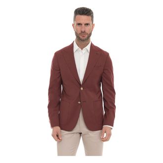 Paoloni G527Y Jacket - - Jackets - Herren - Rot - XL