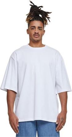 Build Your Brand Oversized Sleeve Tee Homme T-shirt, Blanc., M