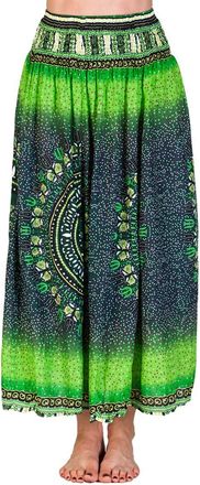 Panasiam Summerskirt, Maoi in Green, Unisize