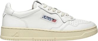 Autry Femme, Chaussures, Blanc, Taille: 40 EU Medalist Low Baskets