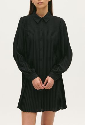 Claudie Pierlot Robe courte pliss&eacute;e