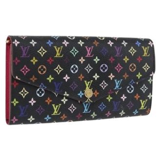 Louis Vuitton Portefeuille en Toile Pre-owned - Femme - Pre-owned - Noir - Taille: ONE Size