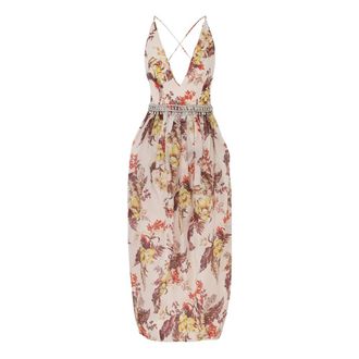 Zimmermann Matchmaker Tulip Dress - - Dresses - Damen - Mehrfarbig - M