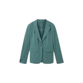 Tom Tailor Slim Fit Jersey Blazer - - Jackets - Damen - Gr&uuml;n - XS