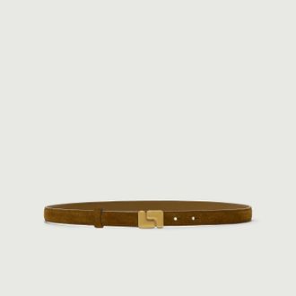 SOEUR CEINTURE NINON MINI CARAMEL CRO&Ucirc;TE DE CUIR