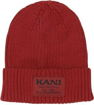 Karl Kani Unisex KA-233-006-1 KK Woven Retro Classic Beanie red, one size