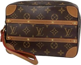 Louis Vuitton Sac &agrave; main vintage monogramme doccasion - Femme - Pre-owned - Brun - Taille: ONE Size