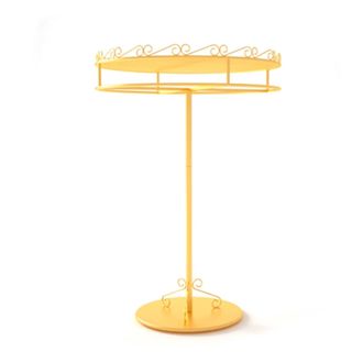 Generic 135 cm/53 Zoll Kleiderst&auml;nder mit oberer Ablage, rund, freistehend, 360&deg; drehbar, vielseitig einsetzbar, f&uuml;r Schlafzimmer, Boutique, Einzelhandel (Gol