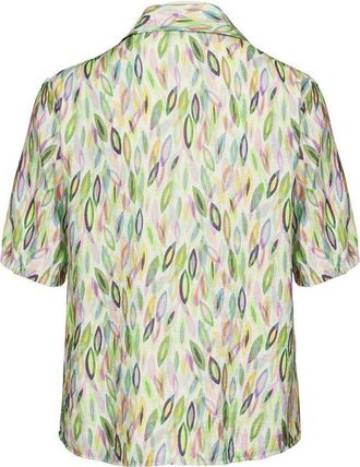 bianca Druckbluse ALICE in angesagtem Allover - Dessin in Trendfarben