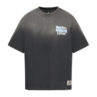 Represent Represent, Homme, Tops, Gris, Taille: L T-shirt avec logo