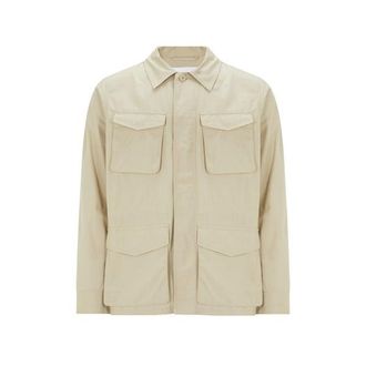 Sams&oslash;e & Sams&oslash;e Chemise unie en coton m&eacute;lang&eacute;