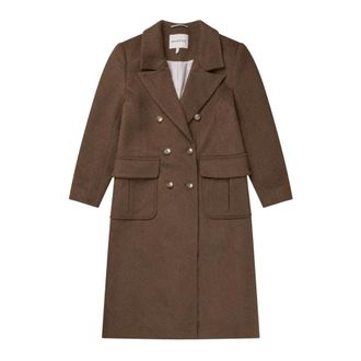 Munthe Femme, Manteaux, Brun, Taille: 38 FR Double-Breasted Coat