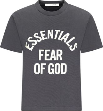 Fear of God Campus Classic Short Sleeve Tee - - Tops - Damen - Schwarzk - XS