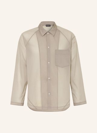 Goldwin Hemd Sheer Nylon Wind Comfort Fit beige